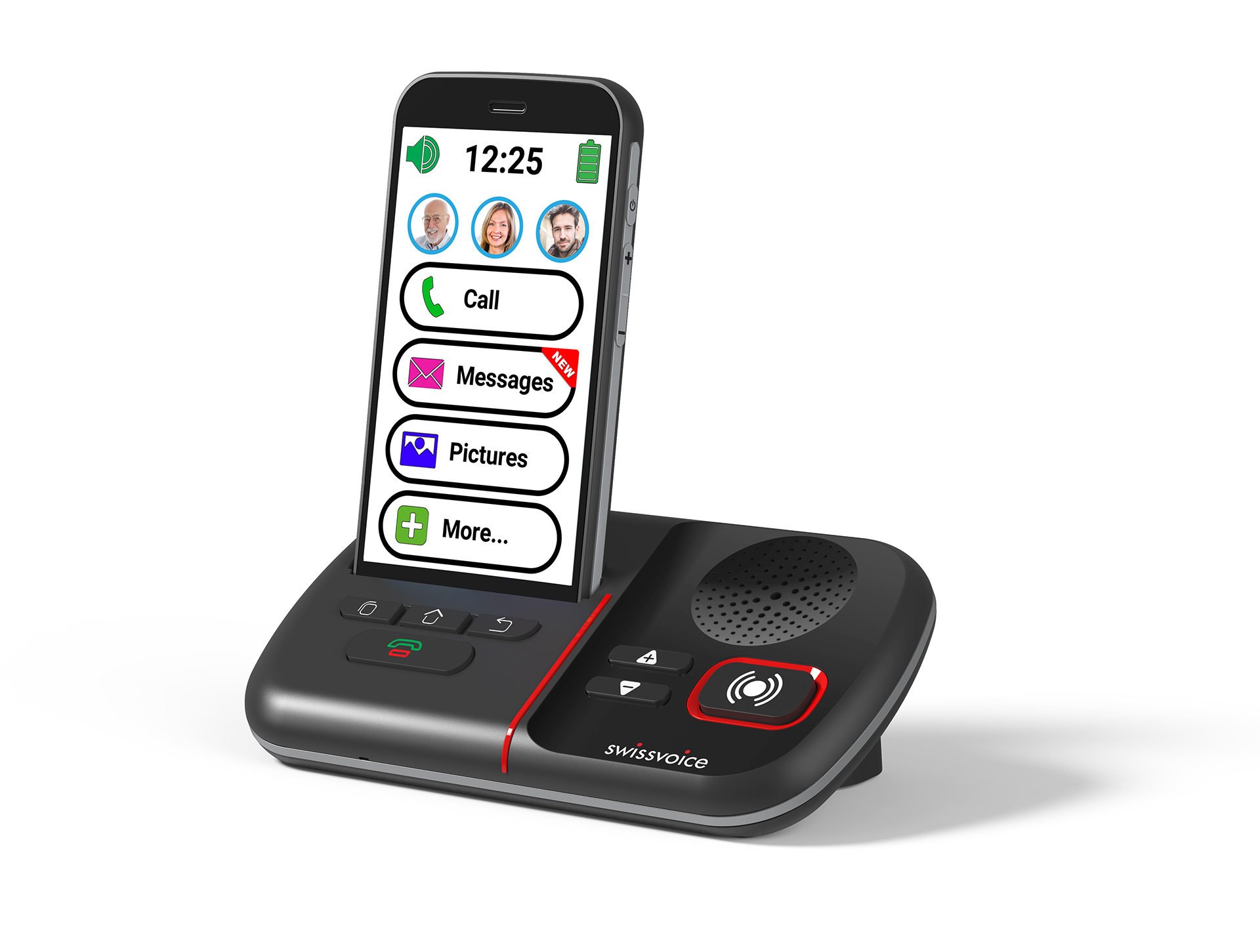 Swissvoice C50s - senioren smartphone